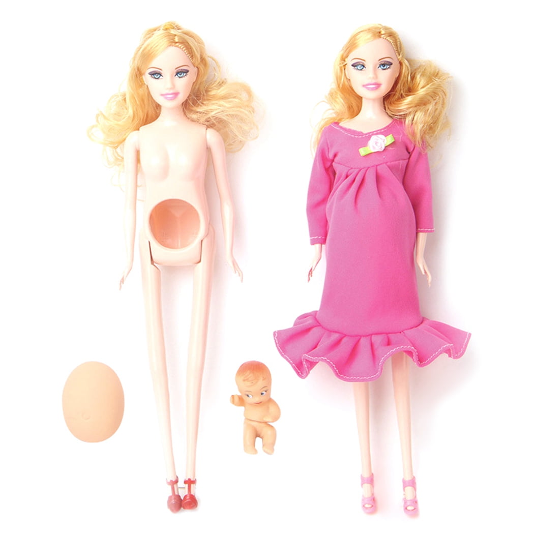Pregnant Barbie Giving Birth To Twins