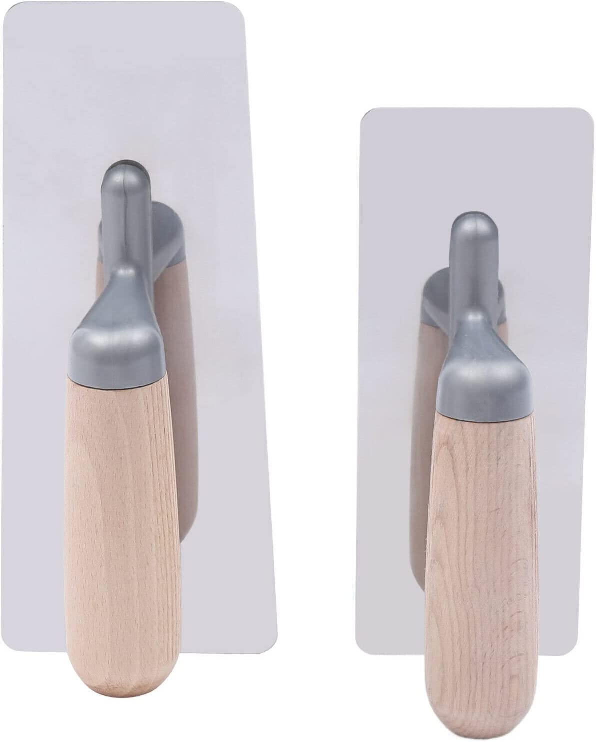 FETCOI Magnesium Alloy Plastering Trowel - 2pc Concrete Scraping Tool ...