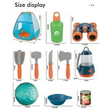 Yexmas Kids Camping Set with Tent 41pcs - Outdoor Campfire Toy Set for ...