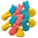 Peeps Marshmallow Flavored Gummies, Assorted Chicks, and Bunnies Chewy ...