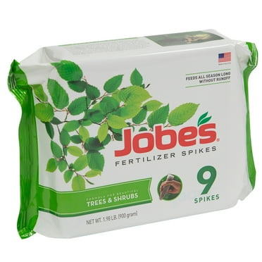 Jobe's Slow Release Evergreen Fertilizer Spikes, 9 Count - Walmart.com