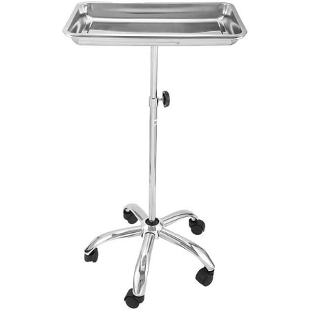Mayo Instrument Stand with Mobile 5 Caster Base Mobile Medical Doctor ...
