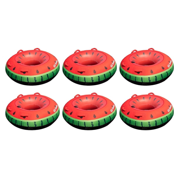 Swimline Inflatable Single Watermelon Lake Water Towable Tube Float (6 ...