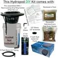 The Atwater HydroPod - DIY Add Your Own Bucket KIT - Dual DWC Deep Water Culture/Recirculating ...