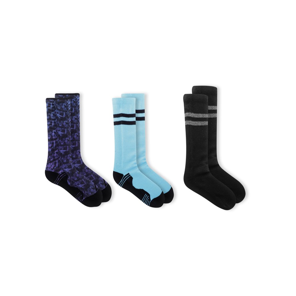 Russell - Russell Boys' M-L 360 Crew Socks, 3 Pack - Walmart.com ...
