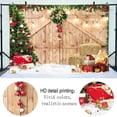 Haboke 10x8ft Rustic Christmas Backdrop for Winter Photoshoot, Family Holiday Supplies - Walmart.com