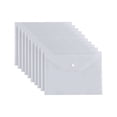 Plastic Envelopes Poly Envelopes,10 Pack Plastic Folders for Documents ...