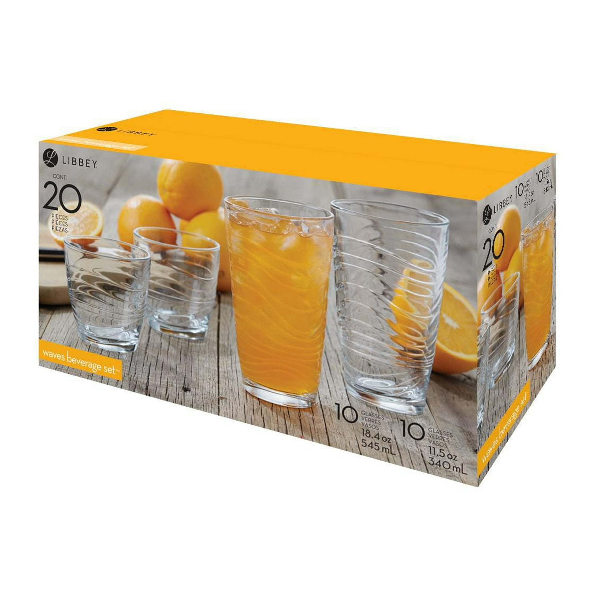 Click here for Libbey Waves 20 Pc Set prices