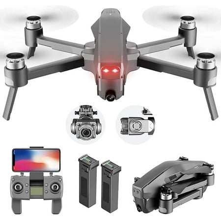 RC Quadcopter with 2-axis Electronic pan/tilt, GPS Drones with 6K ...