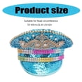 Captain Hat Adult Yacht Boat Hat Marine Officer Hat Adult Navigational ...