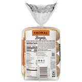 Thomas' High Protein Everything Bagels, 4 count, Bagels, 15.5 oz Bag - Walmart.com