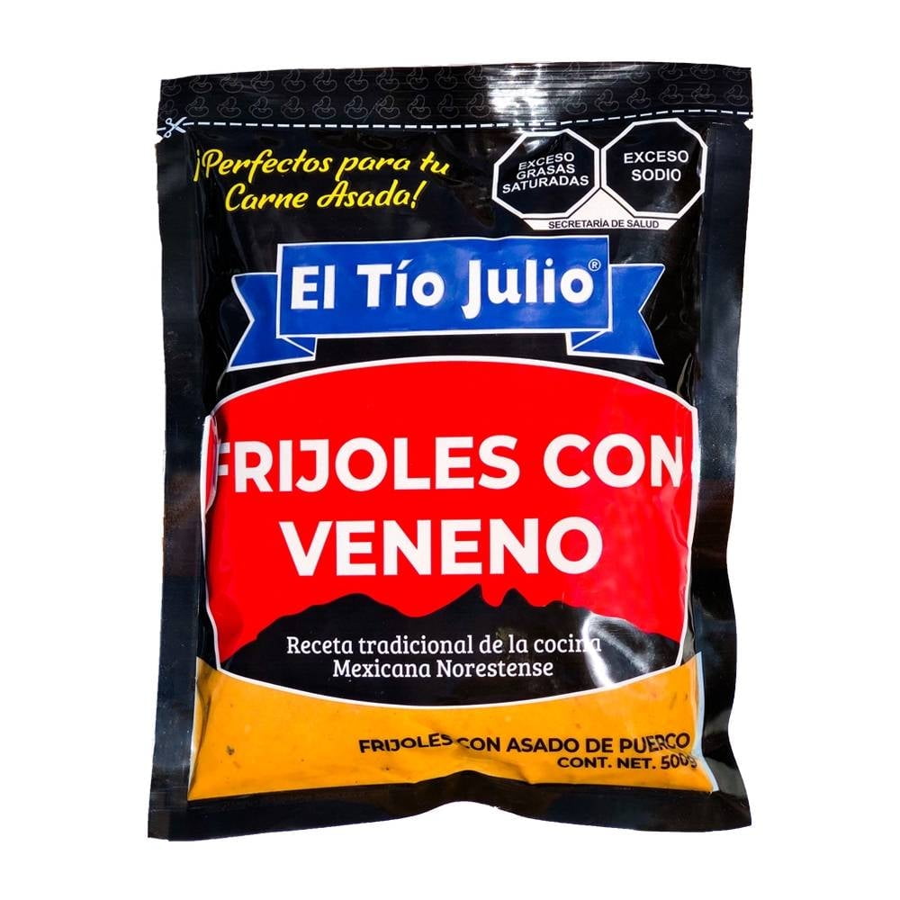 Frijoles con veneno El Tío Julio 500 g | Walmart en línea