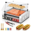 Great Northern Popcorn 11 Roller Hot Dog Machine with Dual Temperature ...