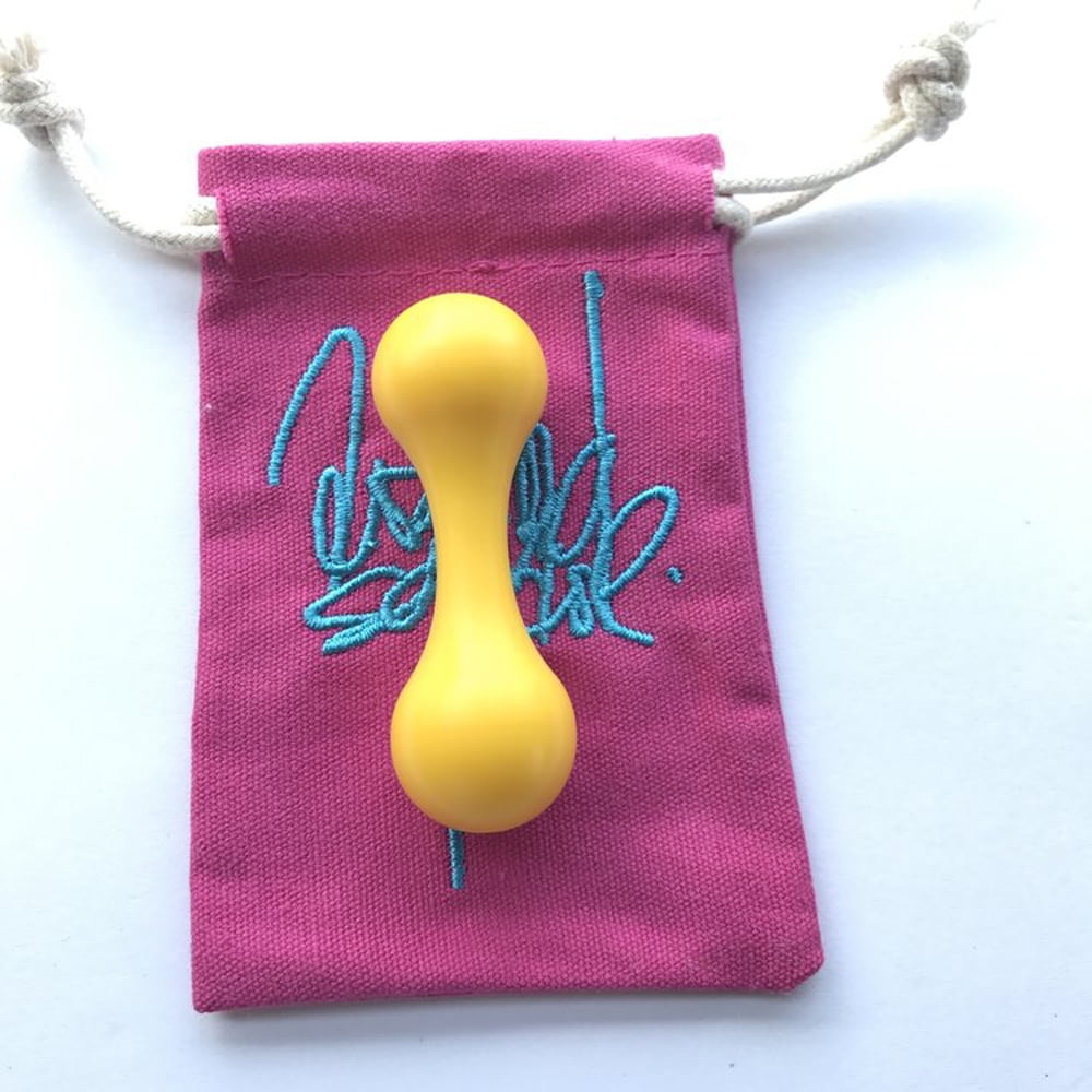 AroundSquare LARGE Knucklebone Skill Toy - Begleri - (Yellow) - Walmart.com