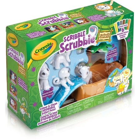 Crayola Scribble Scrubbie Safari Animal Play Set - Walmart.ca