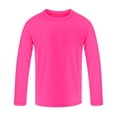 Boys Sun Swim Shirt Long Sleeve Rash Guard For Beach Pool Water Sports ...