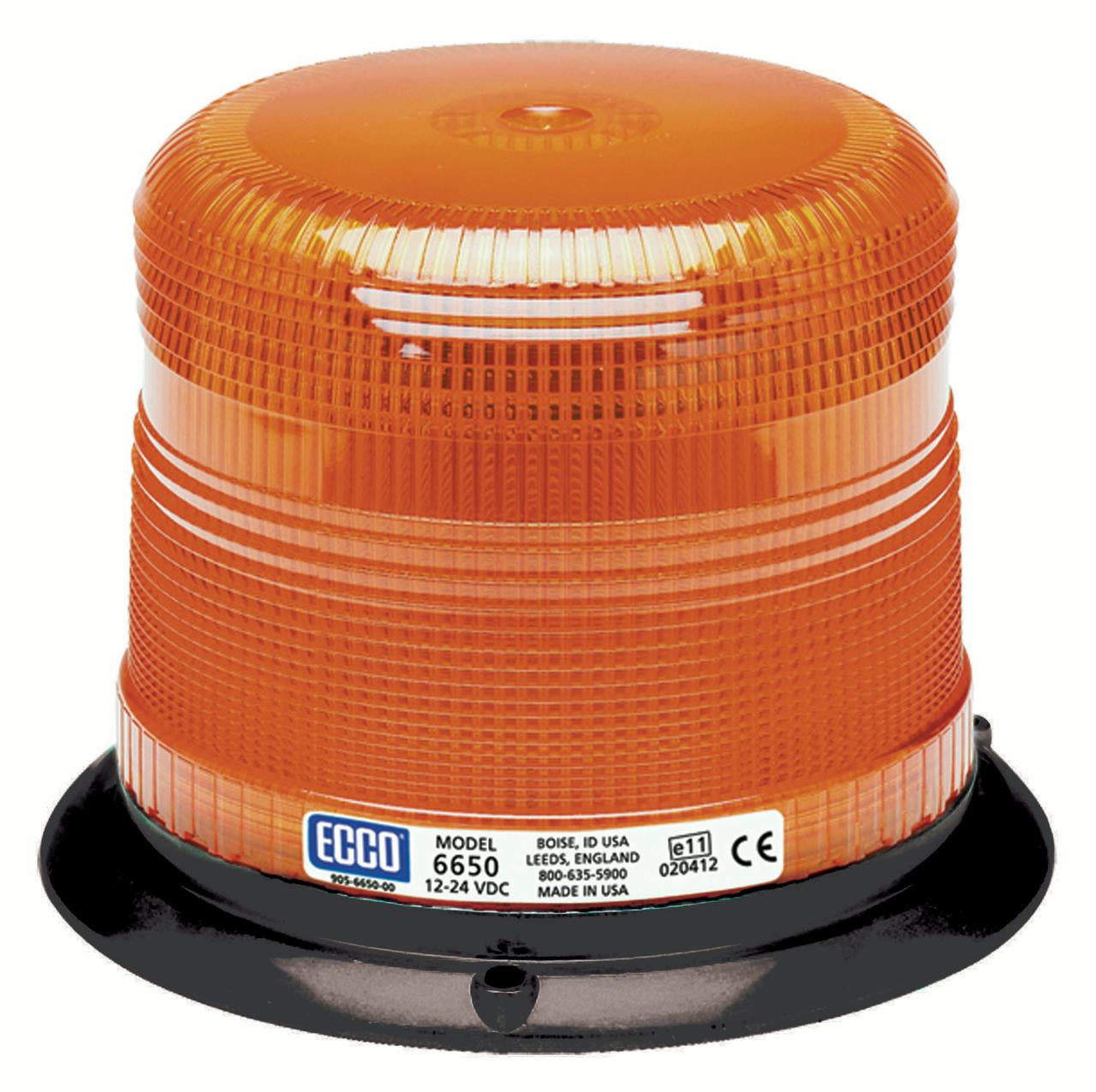 Ecco Electronic 6650A Warning Light 6-1/2 Inch Diameter x 4.8 Inch ...