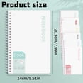 A5 PP Soft Silicone Coil Notebook – 60 Sheets Smooth Writing With 180 ...