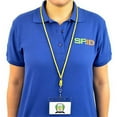 25 Pack of Premium Name Tag Badge Holders with Lanyards (Horizontal) by ...