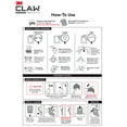 3M CLAW™ Drywall Picture Hanger with Temporary Spot Marker, holds 15 ...