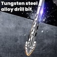 1 Pcs 12MM Four Edged Serrated Eccentric Drill Bit,New Four-Flute ...