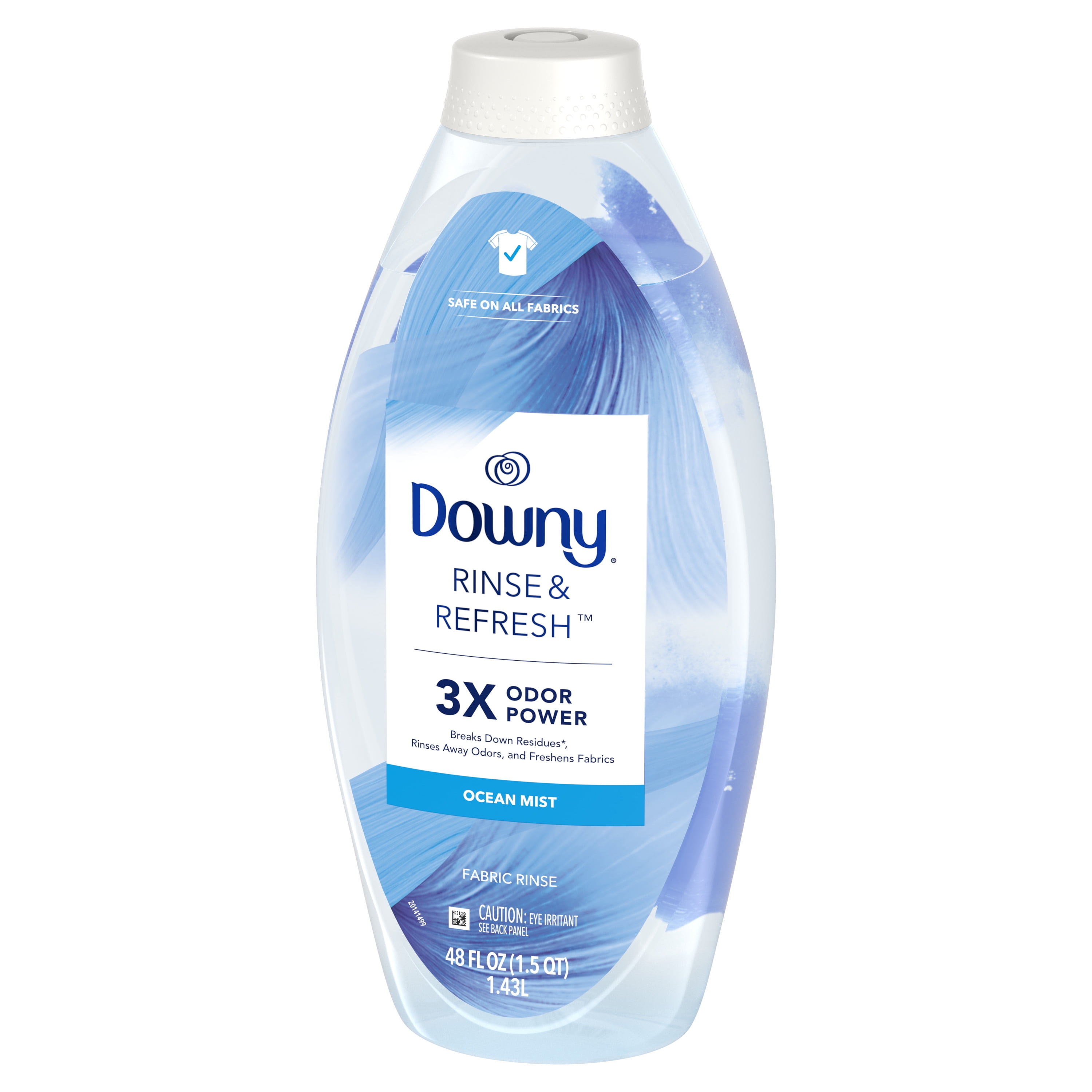Downy Rinse & Refresh Laundry Odor Remover and Fabric Softener, Ocean ...