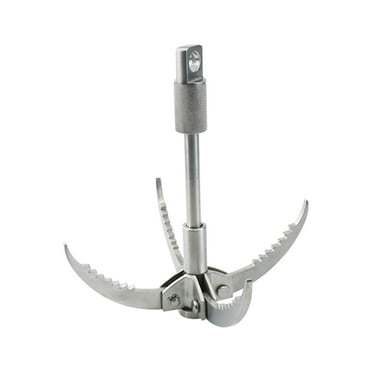 GoXteam Grappling Hook, 4-Claw Folding Stainless Steel Grapple Hooks ...