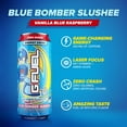 Blue Bomber Slushee - Icy Blue Raspberry Slush Energy Drink Inspired by ... Blue Bomber Slushee - Icy Blue Raspberry Slush Energy Drink Inspired by ...