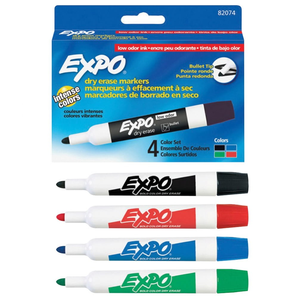 Dry Erase Marker Set Set Of 4