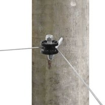 Patriot Electric Fencing Chain Link Insulator Black 25pk - Walmart.com