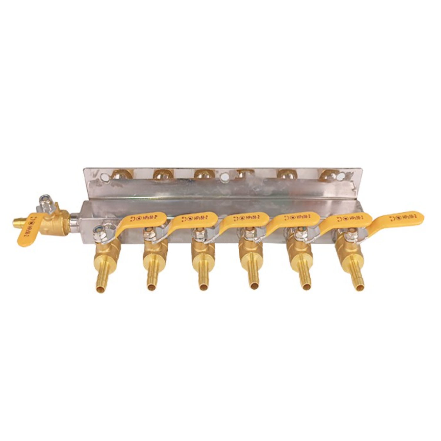 Multi - Way homebrew Co2 Air Gas Distribution Manifold Splitter Draft ...