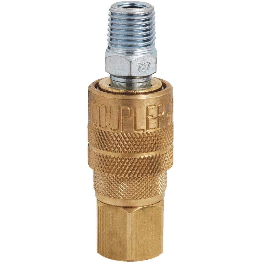 Milton M-Style Coupler and Plug Combo - 1/4in. NPT 2-Pc. Set, Model ...