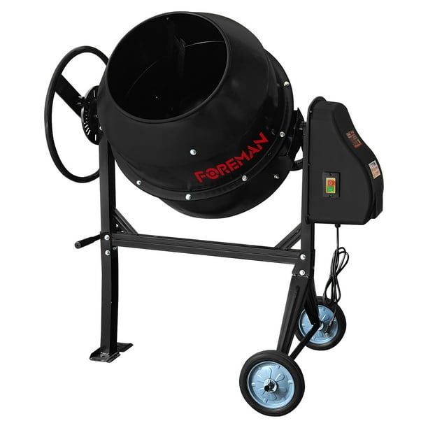 Revolvedora de Concreto Eléctrica Foreman FO200L 1/2 Saco 200L 1HP ...