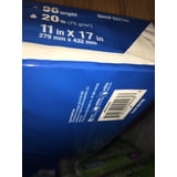 "Staples Office Printer Paper, 500 Sheets/Ream, 11""x17"", 20 lbs, 96 ...