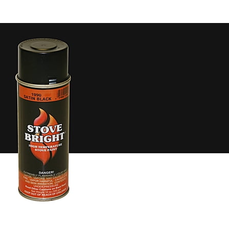 Stove Bright High Temp Spray Paint, Grill & Fireplace Resistant, Paint ...