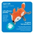 Nuby Fox Plush Toy Pacifier - orange, one size - Walmart.com