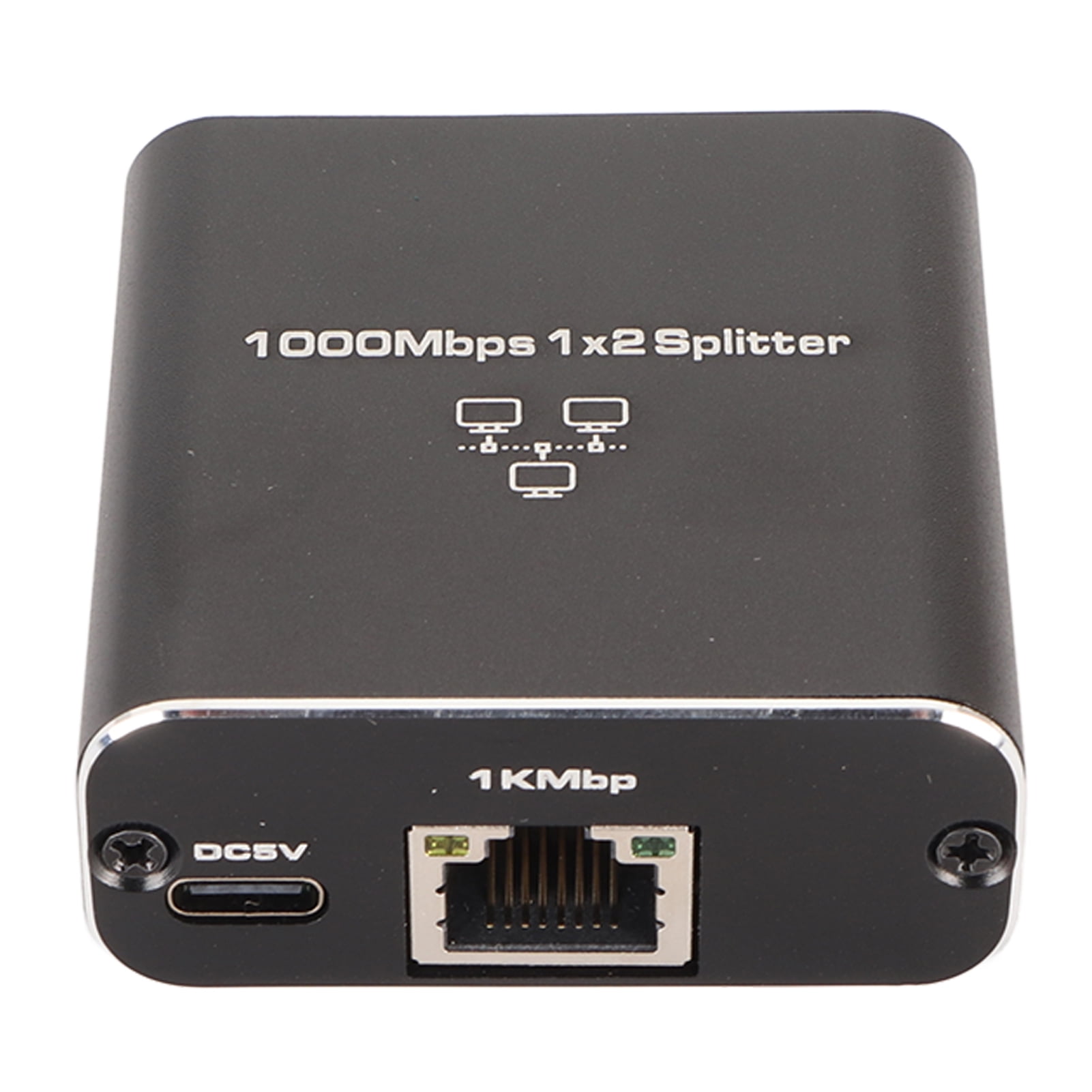 Divisor de Internet Gigabit 1 Entrada y 2 Salidas Divisor Ethernet ...