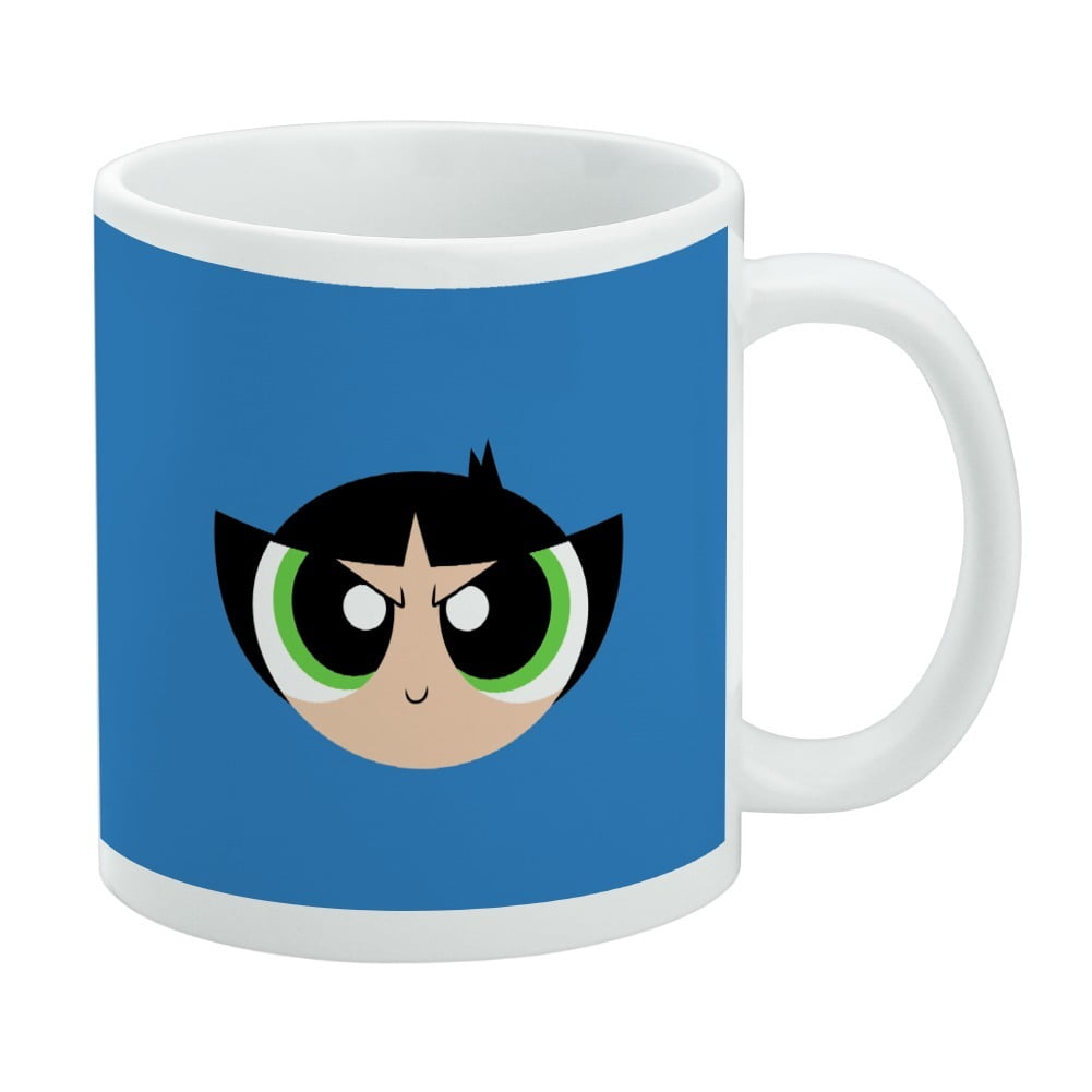 Powerpuff Girls Buttercup Head White Mug - Walmart.com