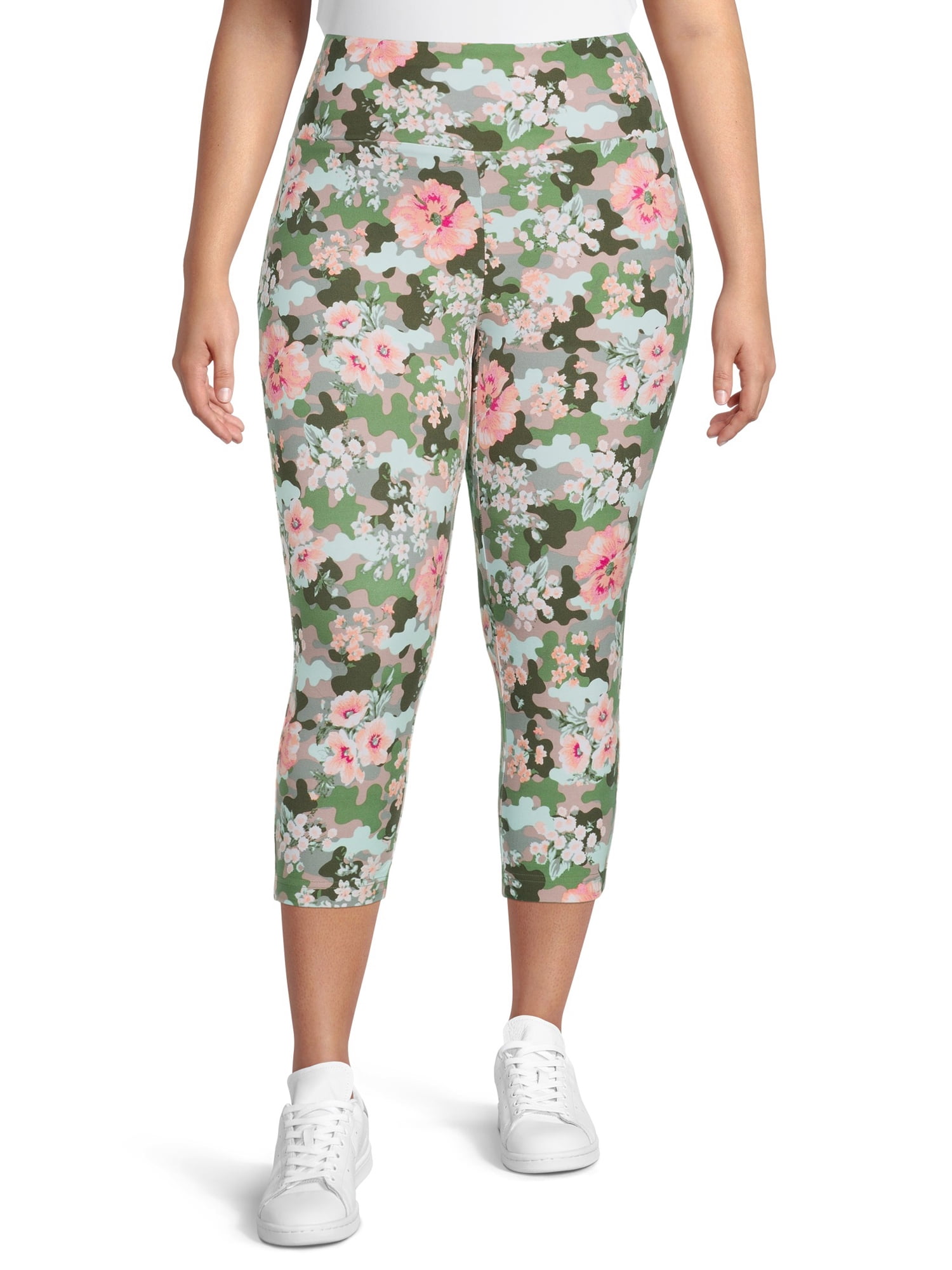 Women's Plus Size Super Soft Capri Legging