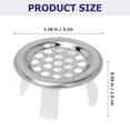 20 Pcs Wash Basin Overflow Ring Bathroom Sink Hole Cover Faucet Covers ...
