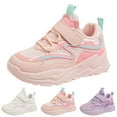LYSICSKINEM Girl Shoes Size 1 Girls Sports Fashionable New Pattern Mesh ...