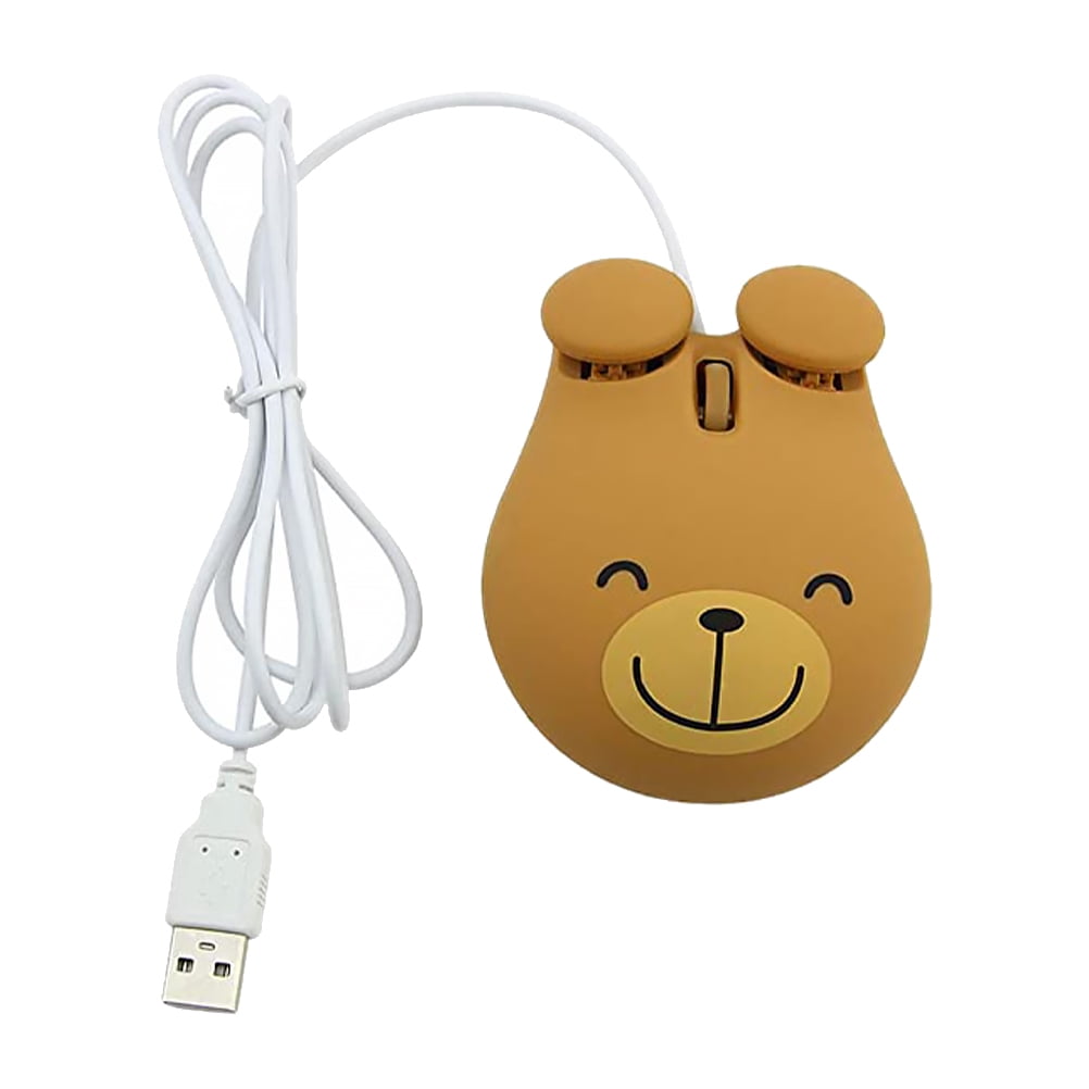 Home Little Bear Wired Gaming Laptop Mouse Multifunctional Game Work ...