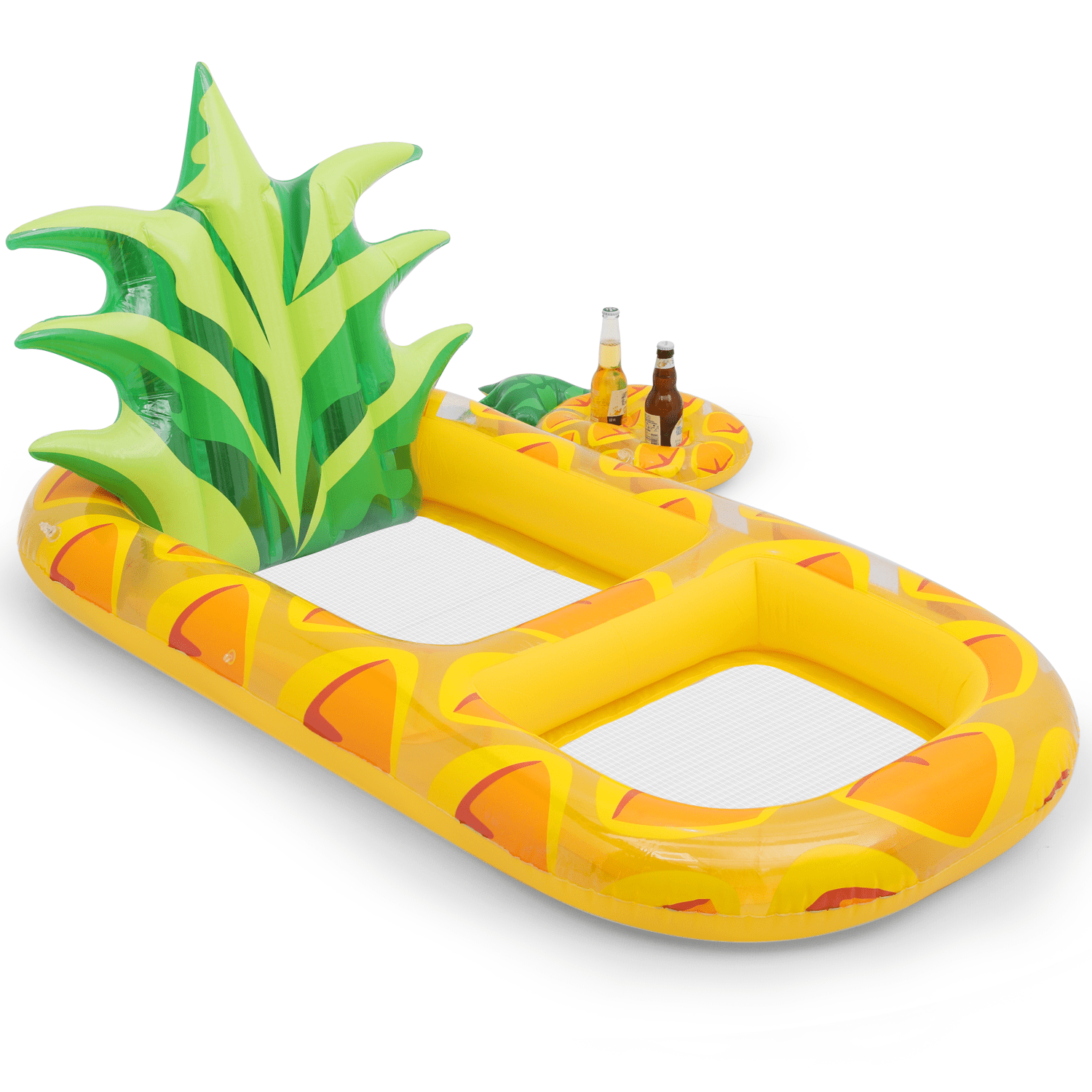 MoNiBloom 3-in-1 PVC Inflatable Pool Floats with Drink Holder ...