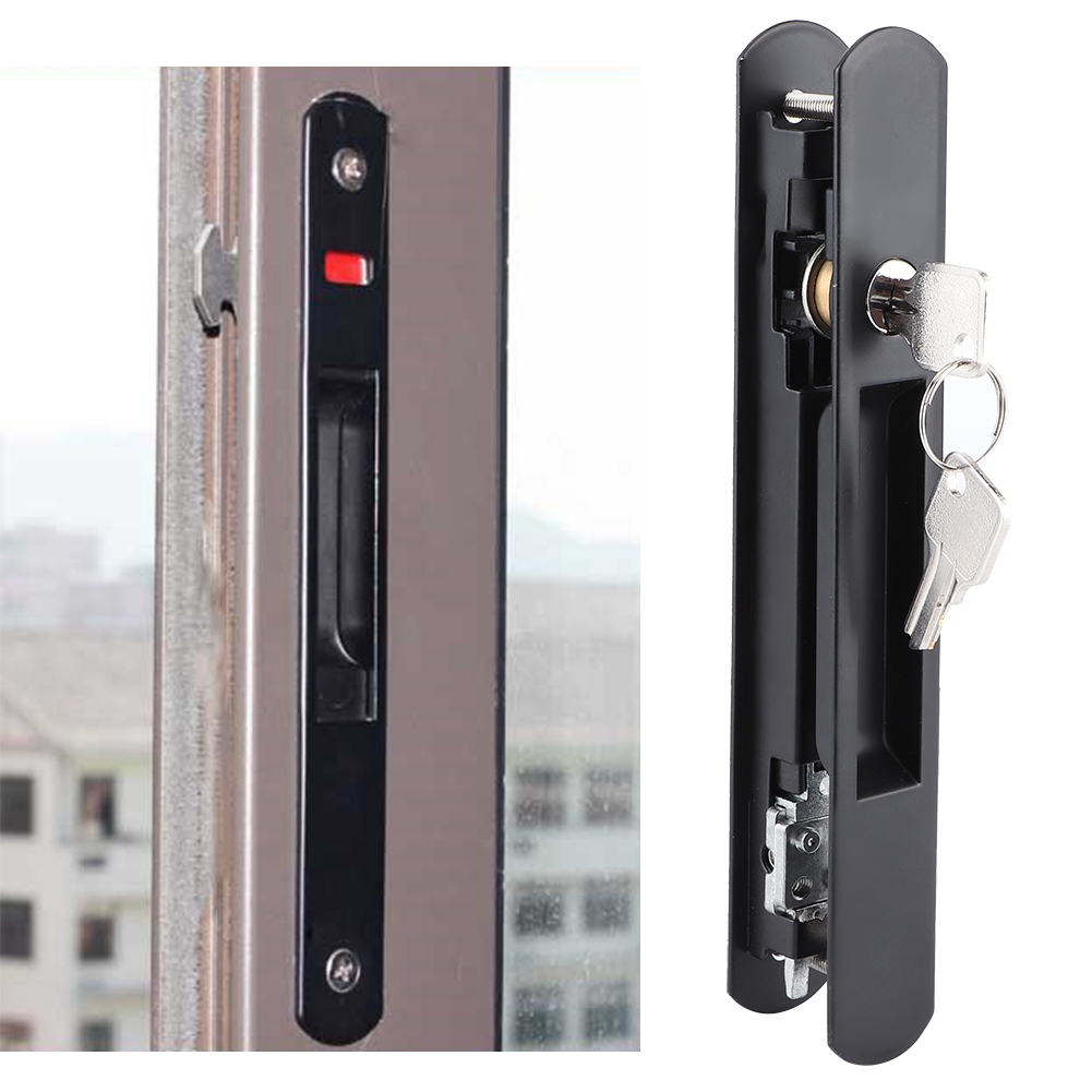 OTVIAP Single Double Sided Lock Catch Sliding Door Window Hook Lock OTVIAP Single Double Sided Lock Catch Sliding Door Window Hook Lock