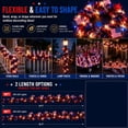 American Flag And Star Red White Blue Fairy Lights Perfect For ...