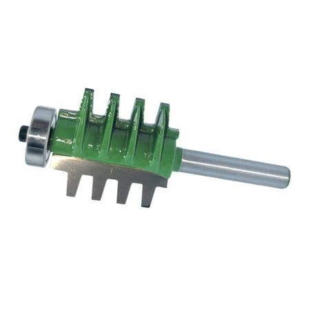 Finger Joint Router Bit with 1/2" Shank Reversible Finger Joint Glue ...
