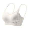 BRGZLK Bras for Women 2026 Fashion Solid Color Push Up Full Coverage ...