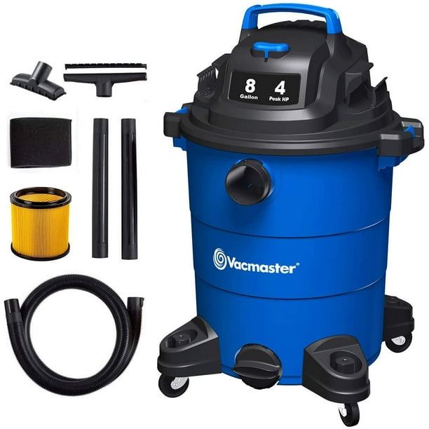 Vacmaster VOC809PF 4 Peak HP 8 Gallon Wet Dry Vacuum Cleaner - Walmart.ca