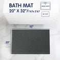 Bathroom Rugs 20" X 32" Chenille Bath Rug Soft Short Plush Mat Shower ...