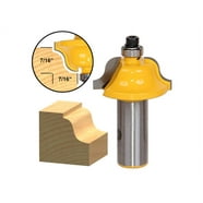Yonico Double Roman Ogee Edging Router Bit - Small - 1/4" Shank ...